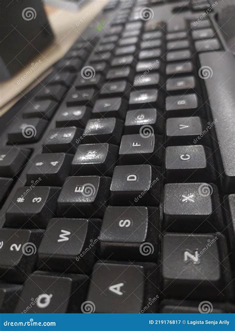 Qwerty Stock Image Image Of Logitech Keyboard Itech 219176817