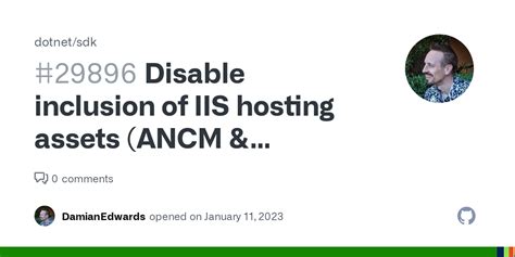 Disable Inclusion Of Iis Hosting Assets Ancm And Nfig In Publish