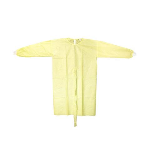 Disposable Gown Fluid Resistant Isolation Gown Level 1 First Aid Plus