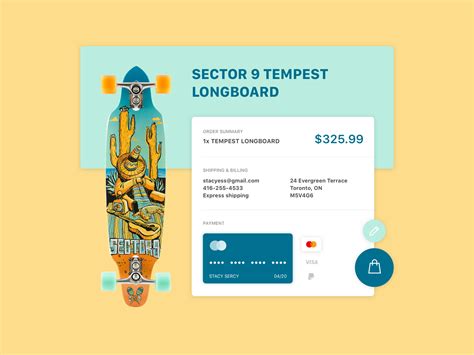 Daily Ui 002 Checkout Concept By Stephanie Jane Cruz On Dribbble