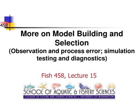 Ppt More On Model Building And Selection Observation And Process Error Simulation Testing
