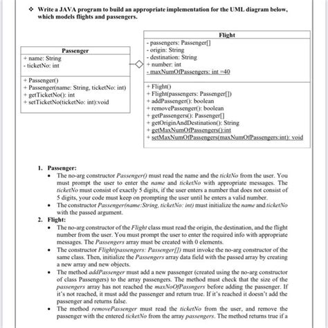 Solved • Write A Java Program To Build An Appropriate