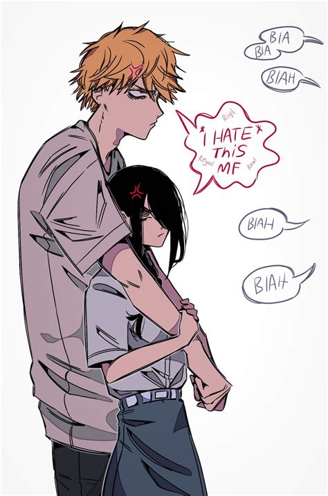 Denji And Nayuta Chainsaw Man Drawn By Ulkubo Danbooru