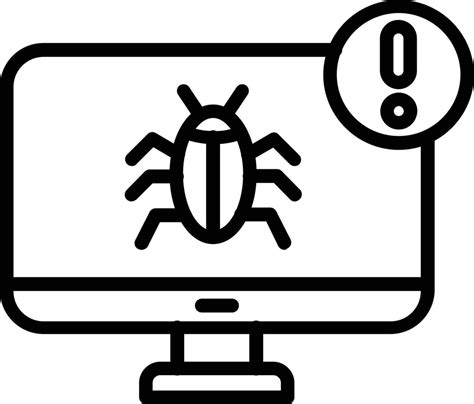 Bug Vector Line Icon 9286562 Vector Art At Vecteezy