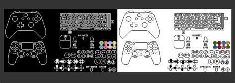 Bit Keyboard Controller Prompts Assets OpenGameArt Org