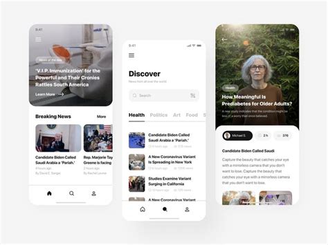 News IOS Mobile App Mobile App Design Mobile App Design Inspiration App Design Inspiration