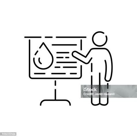 기후 변화와 환경 라인 아이콘 벡터 더운 날씨 자연과 생태학 항의 구하기 가뭄 목마름 금이 가고 말린 식물 또는 토양 세계적인 재앙 기근 가뭄에 대한 스톡 벡터 아트 및