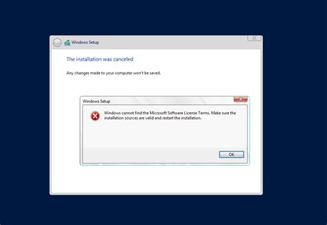 Windows 2012 R2 Install Fails TEAMAS