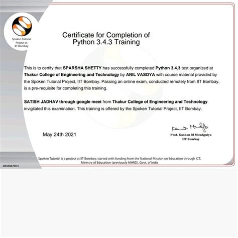 Sparsha Shetty On Linkedin Python Technology Education Training