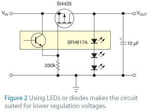 Use An Optocoupler To Make A Simple Low Dropout Regulator EDN