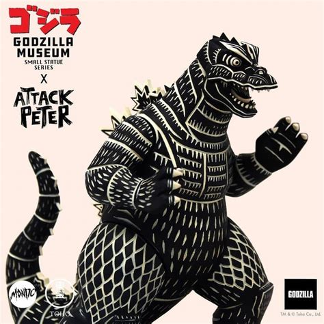 「怪獸之王」哥吉拉最新「黑白藝術家版畫」版本釋出，「全球限量 2000 隻」超稀有預購開跑！ Juksy 街星