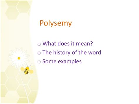 Ppt Homonymy And Polysemy Powerpoint Presentation Free Download Id