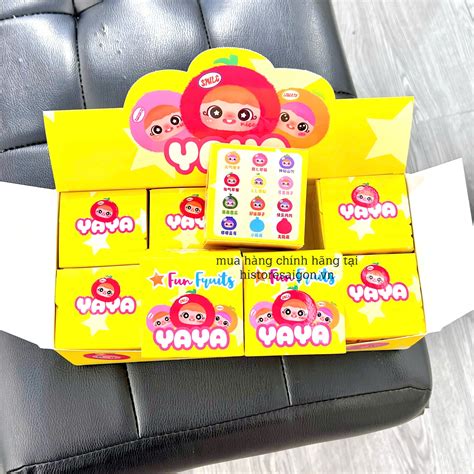 Yaya V2 Trái Cây Blindbox Ngọt Ngào Móc Treo Nhỏ Gọn