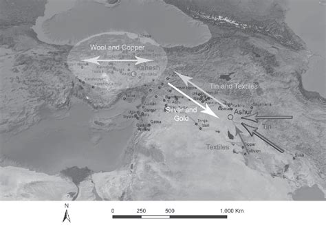 Old Assyrian Trade Schematic Model Download Scientific Diagram