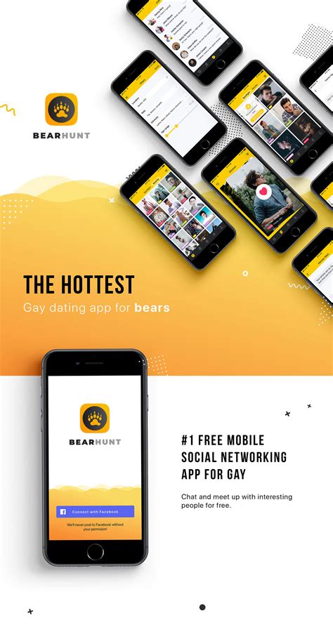 Gay Dating Mobile UI Kit By Hoangpts TheHungryJPEG