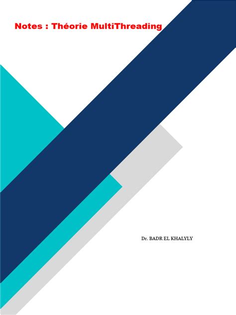 Notes Théorie Multithreading Pdf