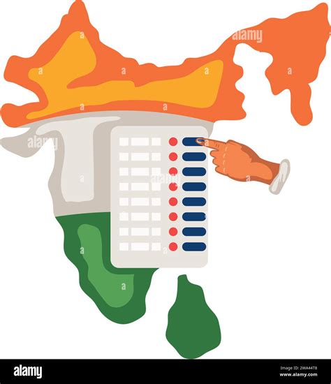 India General Election Map Stock Vector Image And Art Alamy
