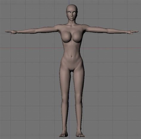 Maya Female Mesh