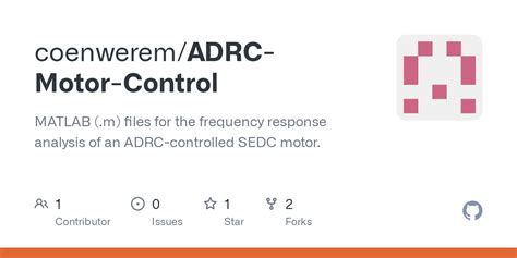 Github Coenweremadrc Motor Control Matlab M Files For The