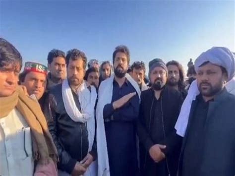 World News Pti Convoy Led By Khyber Pakhtunkhwa Cm Gandapur Crosses