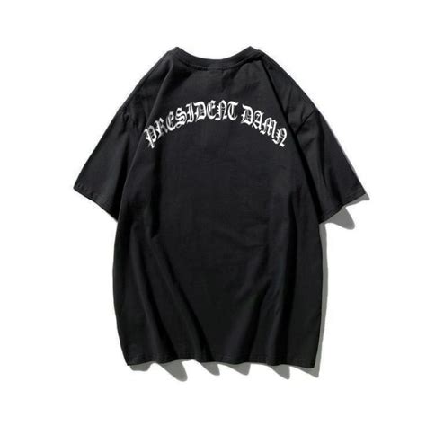 Jual Discomfit Co President Damn Tshirt Unisex Streetwear Dmnc Shopee Indonesia