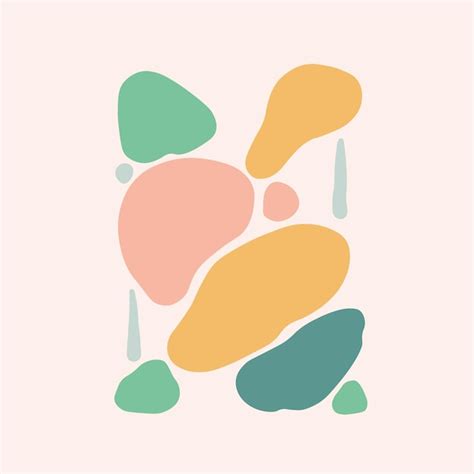 Premium Vector Art Basic Shape Abstract Illustration