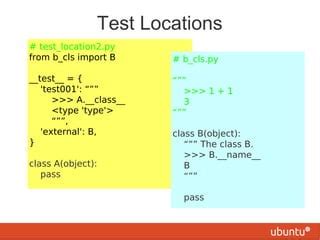 Using Python Module Doctest Ppt