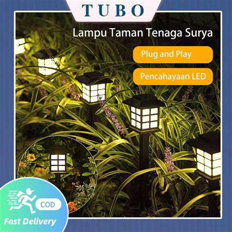 Jual Lampu Rumput Luar Matahari Dekorasi Taman Halaman Villa Rumah