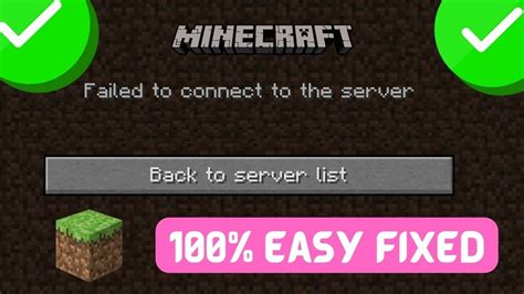 How To Fix Minecraft Failed To Connect To The Server Youtube