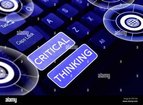 Inspiration Showing Sign Critical Thinking Business Concept Sequence