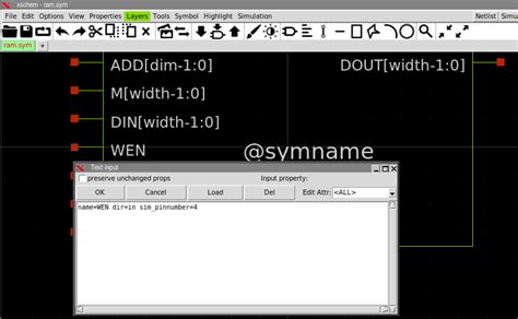 Xschem Tutorial Create A Symbol And Use An Existing Netlist