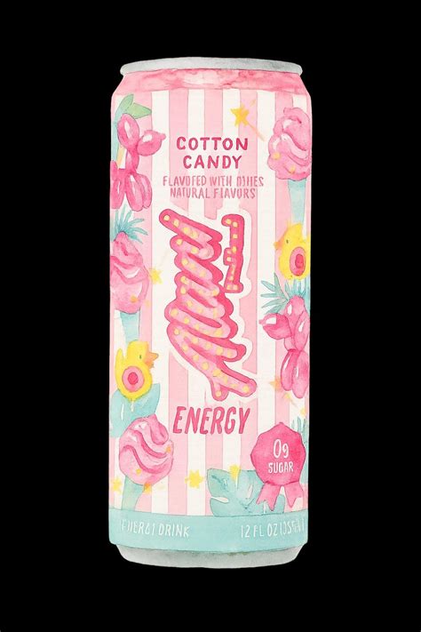 Cotton Candy Alani Nu Watercolor Svg Png Clipart Etsy