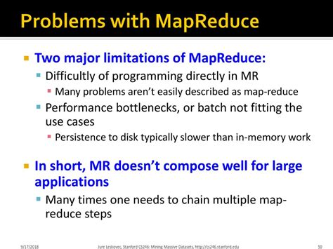 Cs246mining Massive Datasets Intro And Mapreduce Ppt Download