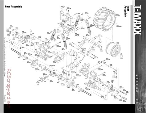 Traxxas Exploded Views T Maxx 1999 4910 • Rcscrapyard Radio