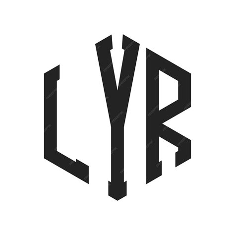 Premium Vector Lyr Logo Design Initial Letter Lyr Monogram Logo Using