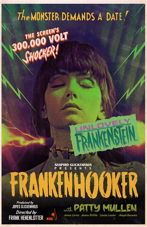 Frankenhooker As A Universal Monsters Movie 11x17 Print