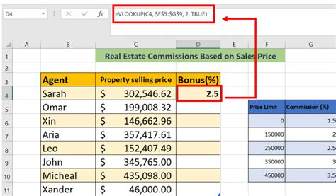 Excel Range Lookup With VLOOKUP 5 Examples PC Guide
