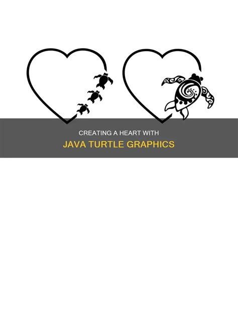 Creating A Heart With Java Turtle Graphics Petshun