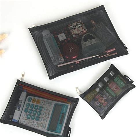 여행 메쉬파우치 3종세트 화장품 소지품 필기구 속옷 홈플러스 택배배송