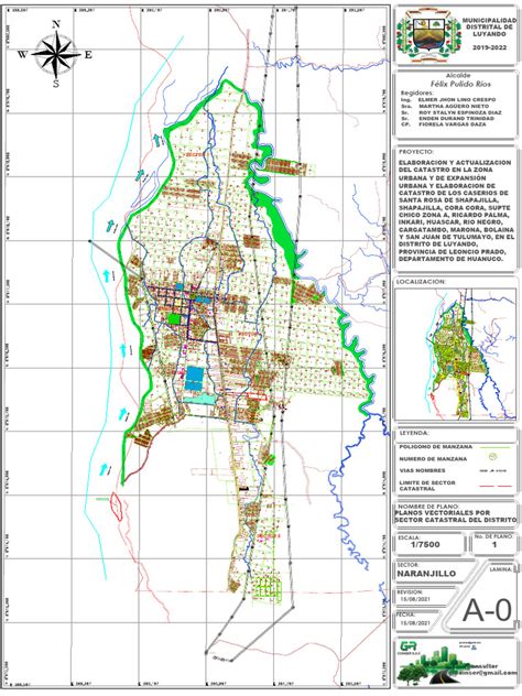Catastro Final Sgidur 2021 Ok Plano Catastral 2021 Ok Descargar