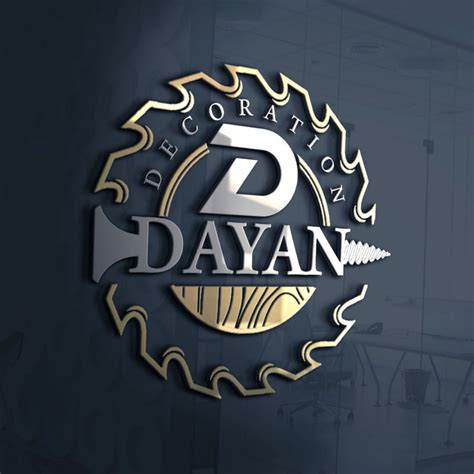 طراحی لوگو چوب و دکوراسیون داخلی دایان طراحی تخصصی و حرفه ای لوگو آرم