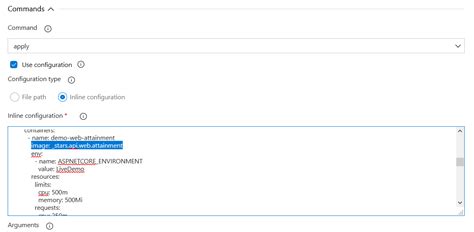 Azure Devops Release Pipeline Pass In Docker Image Tag Into Kubernetes