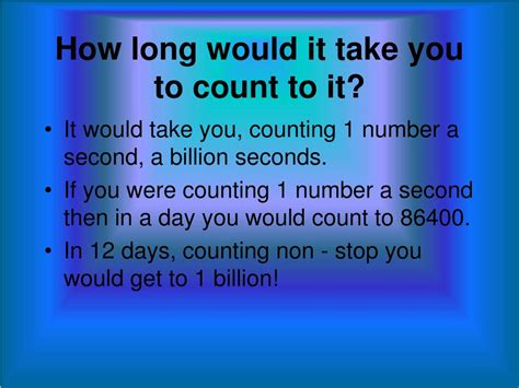 Ppt How Much Is 1 Billion Powerpoint Presentation Free Download