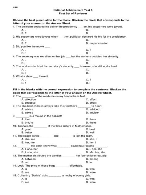 Nat Reviewer Grade 6 Version 5 Pdf