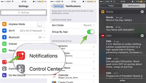 How To Group Notifications By App In IOS 9 Notification Center IPhone Hacks 1 IPhone IPad