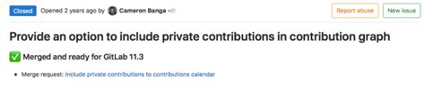 Gitlab Finally Shows Private Project Contributions In The Profile Gitlab Finally Shows Private Project Contributions In The Profile