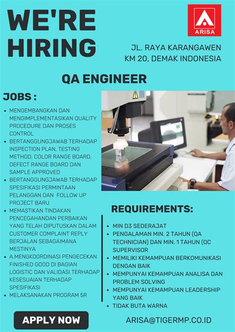 Qa Engineer Arisa Scu