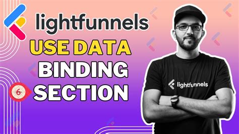 lightfunnel how to use data binding youtube