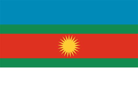 A Flag For Rojava Based On The Old Symbol R Vexillology