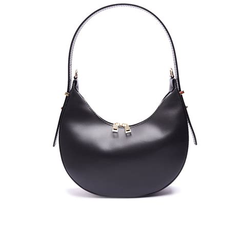Borsa A Spalla Da Donna In Vera Pelle Con Tracolla Regolabile Mod Pen